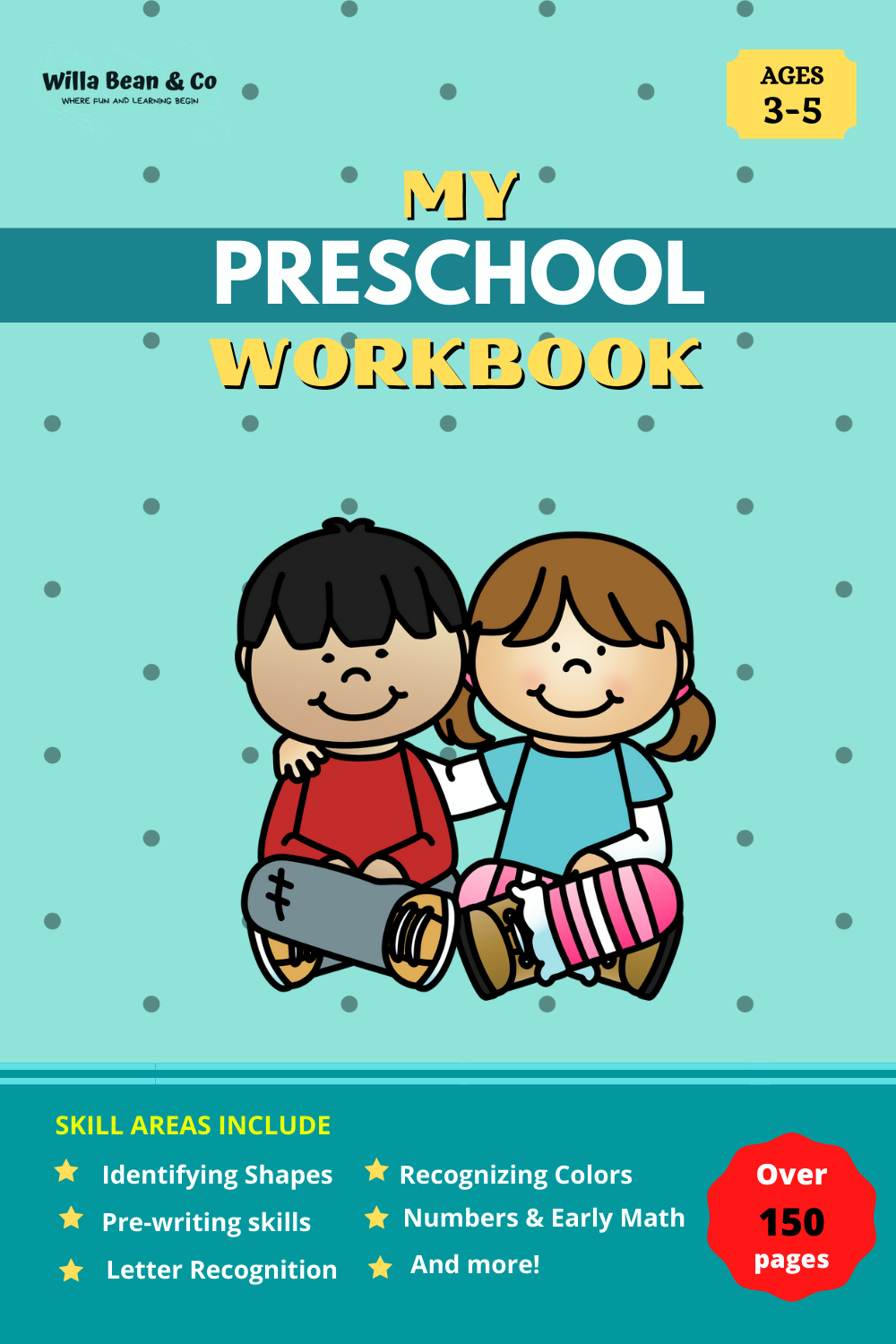 My Preschool Workbook – Willa Bean & Co