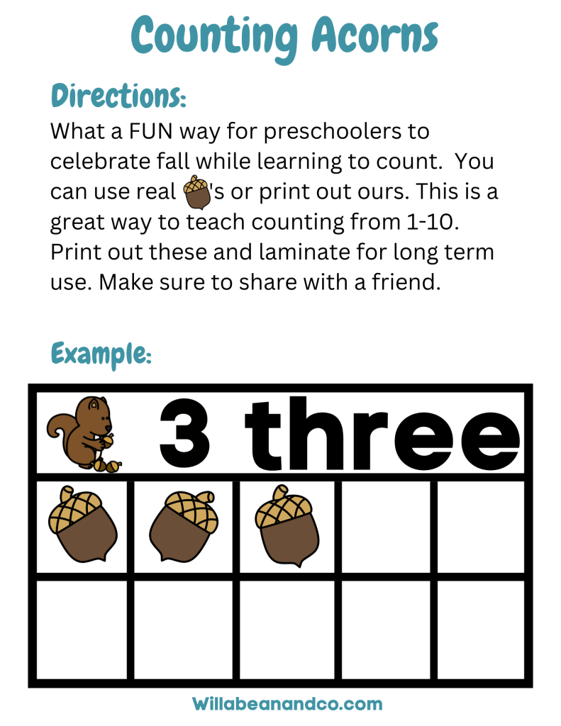 Counting Willa Bean Co